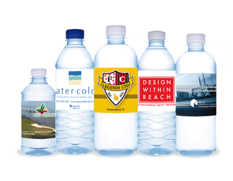Custom Label Bottled Water | Personalized & Private Branded | Talking H20